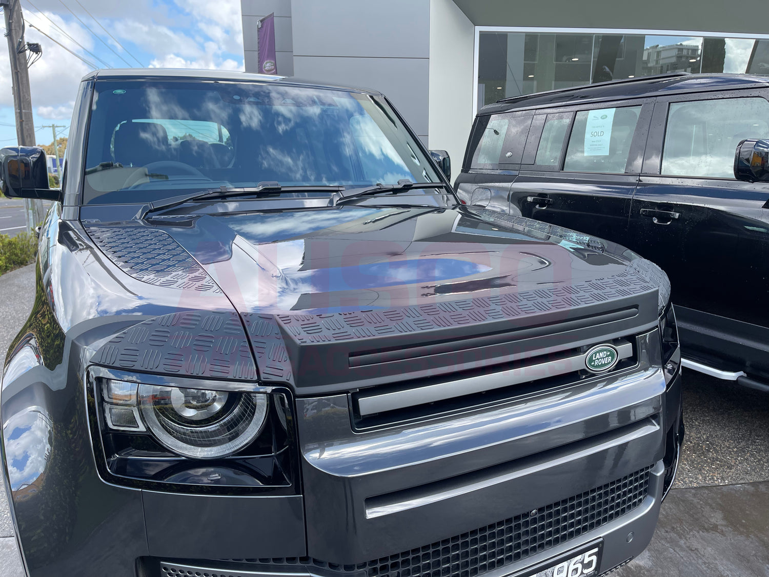 Bonnet Protector for Land Rover Defender L663 2020-Onwards – AUSGO 4X4 ...