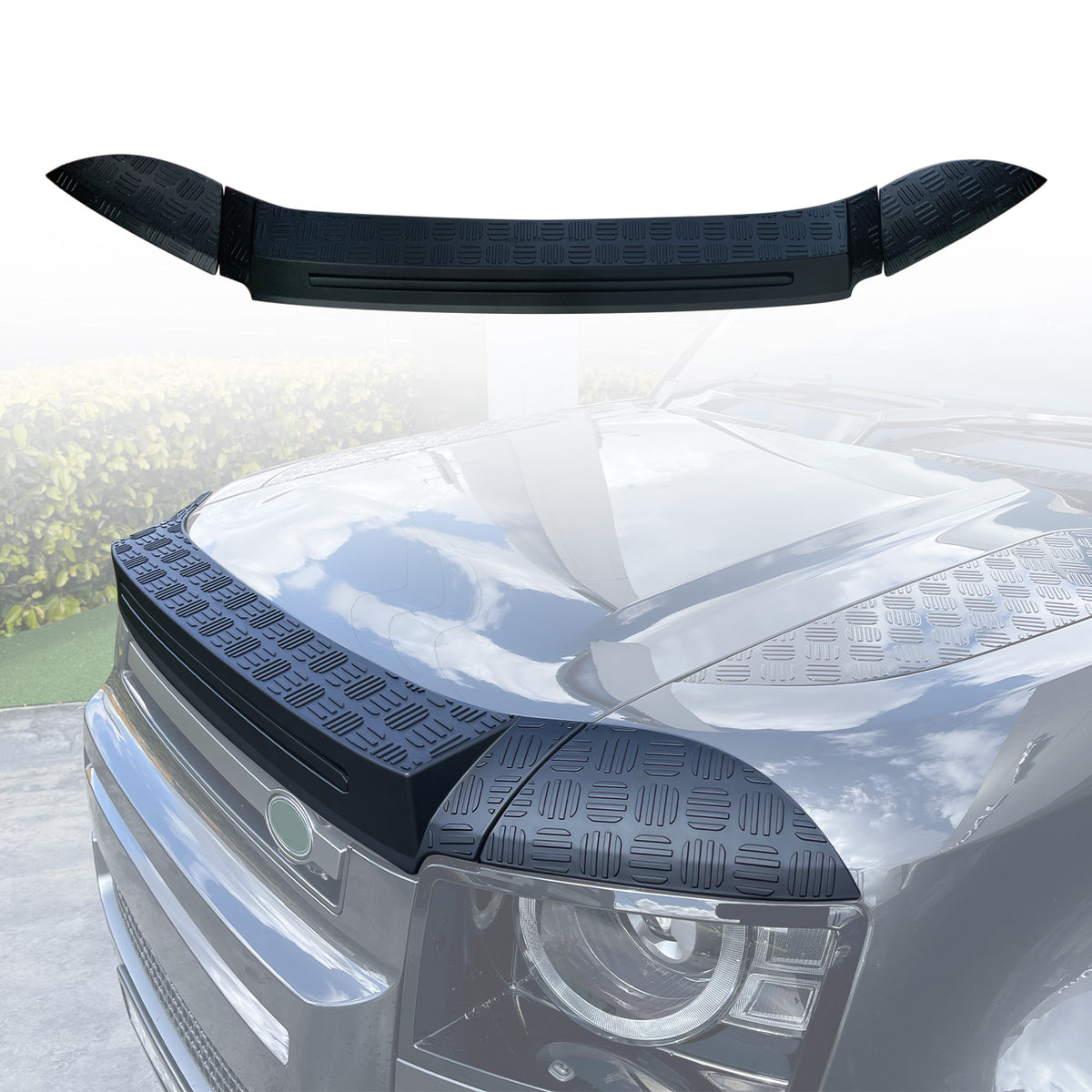 Bonnet Protector for Land Rover Defender L663 2020-Onwards – AUSGO 4WD ...