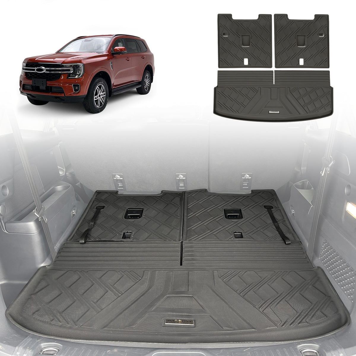 Boot Liner for Ford Everest 2022-Onwards – All-Weather Protection ...