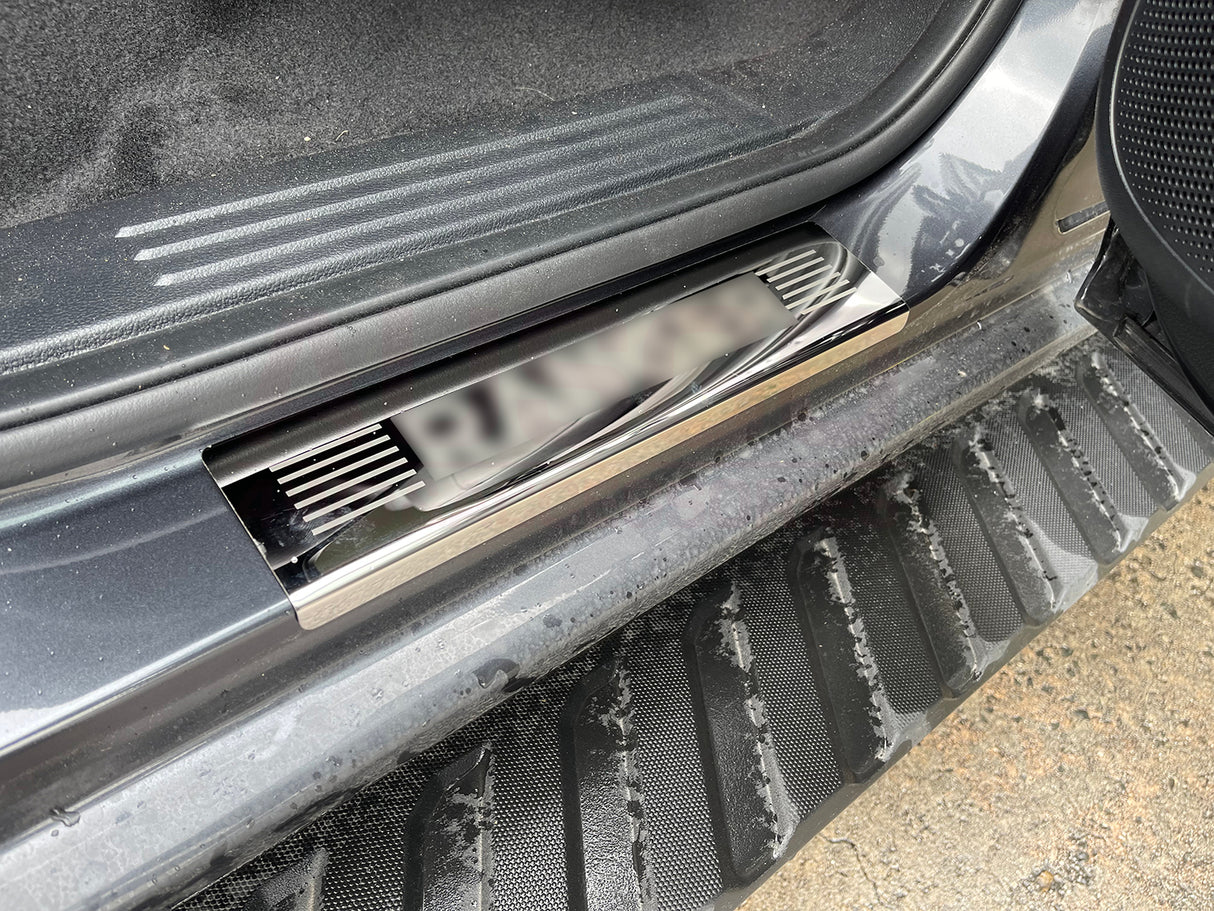For Ford Ranger Next-Gen 2022-Onwards Stainless Steel Scuff Plate Cove ...