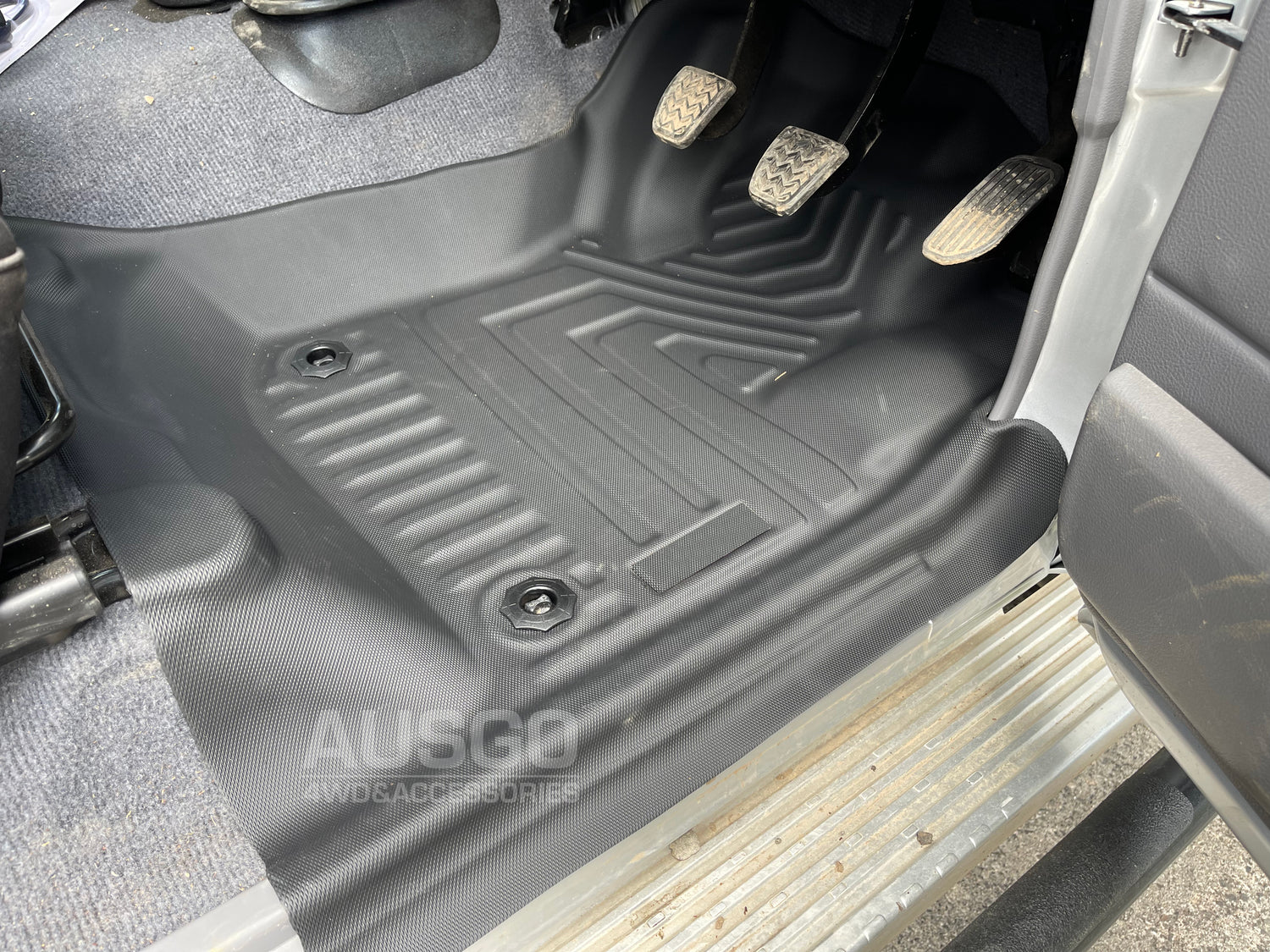 5D Moulded Car Floor Mats for Toyota Land Cruiser 79 Series LC79 Singl ...