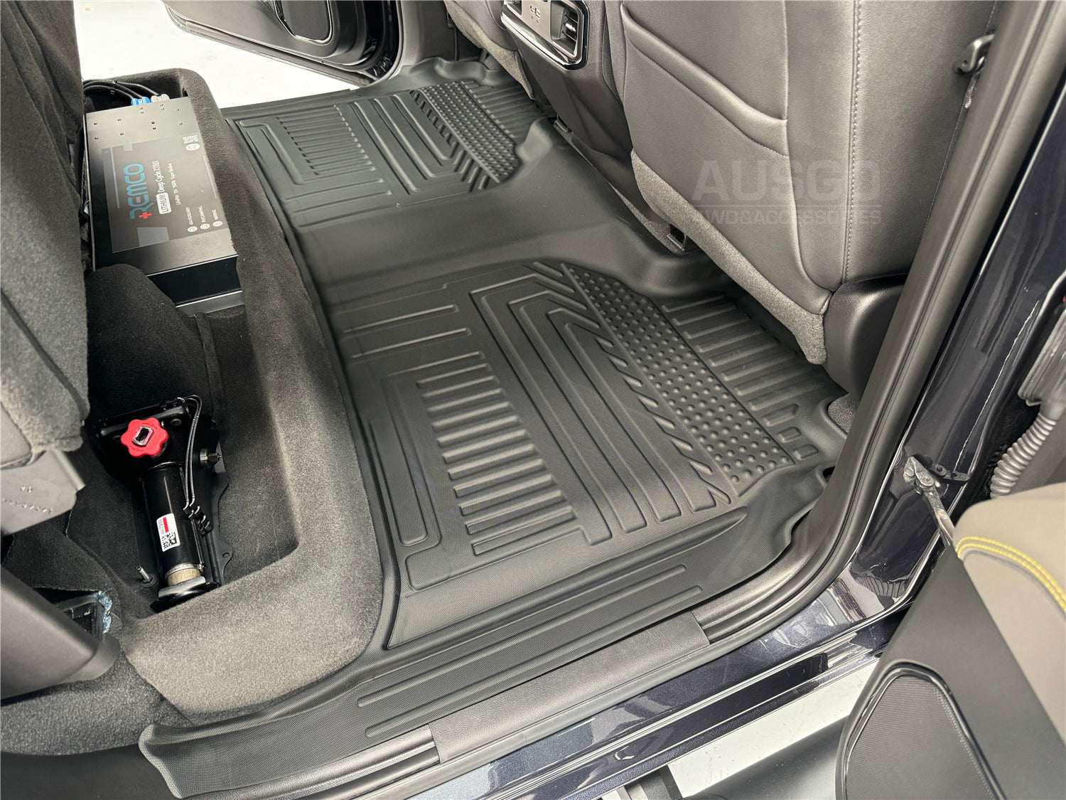 5D TPE Door Sill Covered Car Floor Mats for Chevrolet Silverado T1 Ser ...
