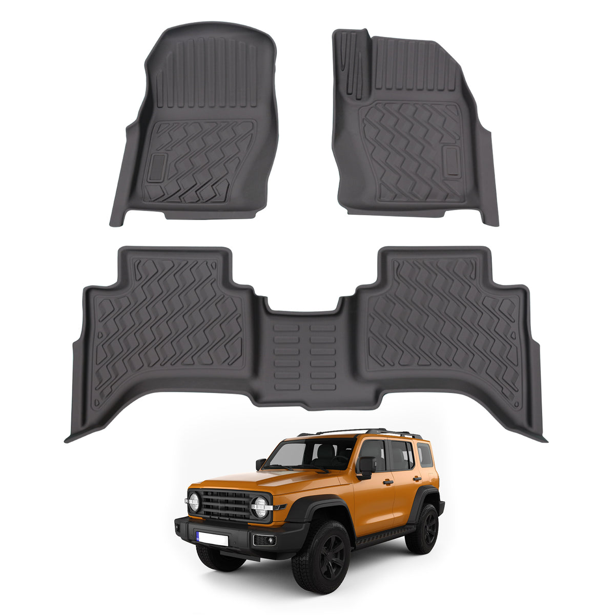 3D Car Floor Mats for GWM Tank 300 2023-Onwards – AUSGO 4WD Accessories