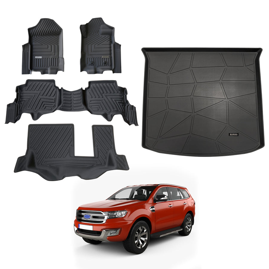 Ford Everest Floor Mats & Boot Liners – AUSGO 4WD Accessories