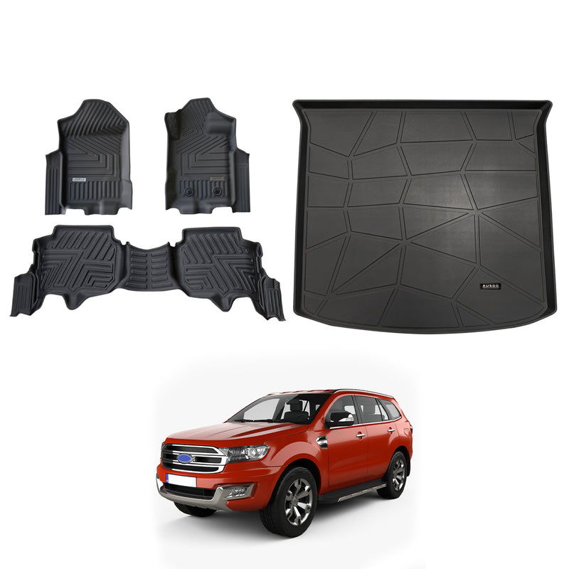 Ford Everest Floor Mats & Boot Liners – AUSGO 4WD Accessories