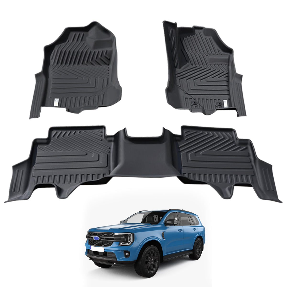 Ford Everest Floor Mats & Boot Liners – AUSGO 4X4 Accessories Pty LTD