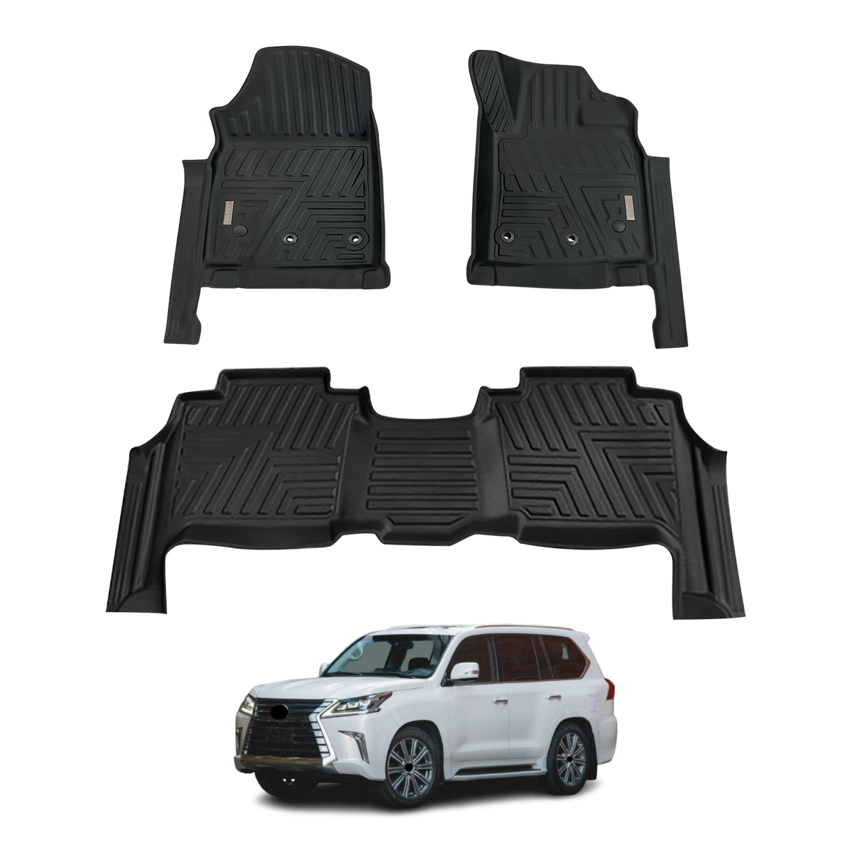 5D Car Floor Mats for Lexus LX570 LX Series 2013-2021 – AUSGO 4x4 ...