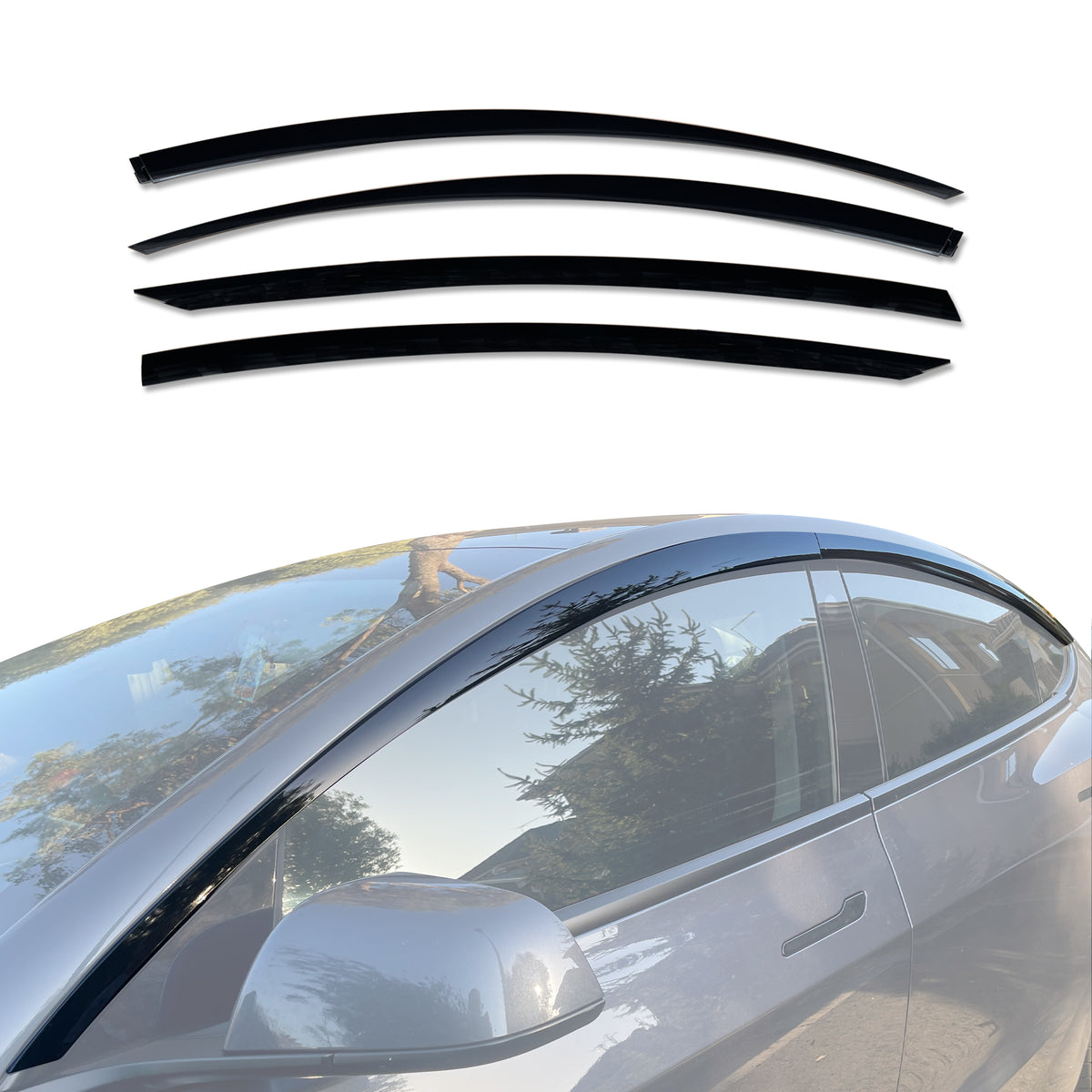 Injection Weather Shields for Tesla Model 3 2019-Onwards – AUSGO 4WD ...