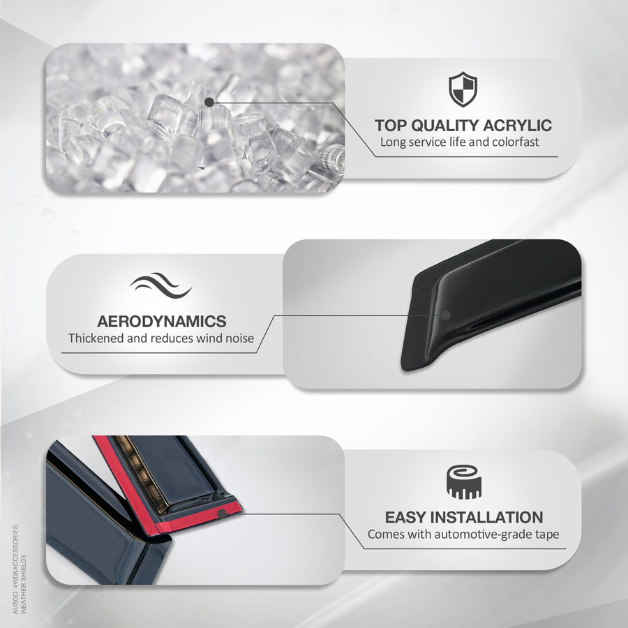 Lexus CT Weather Shields – Sleek, All-Weather Protection
