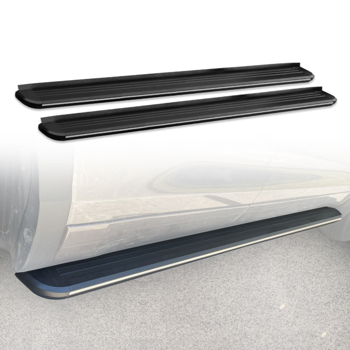 Side Steps for Mercedes-Benz GLE Class / ML Class W166 2012-2019 #P ...