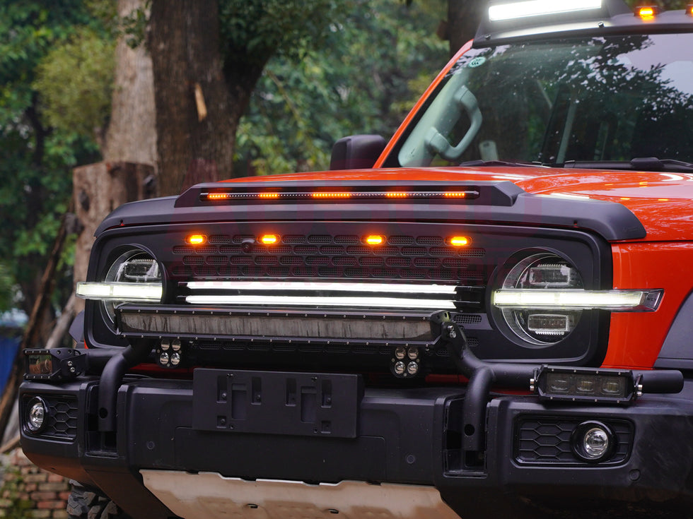 LED Front Grille for GWM Tank 300 | Stylish Design with LED Lights