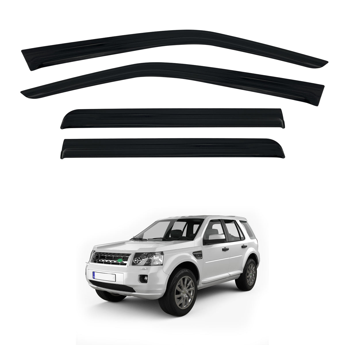 Luxury Weather Shields for Land Rover Freelander 2 2007-2014 – AUSGO ...