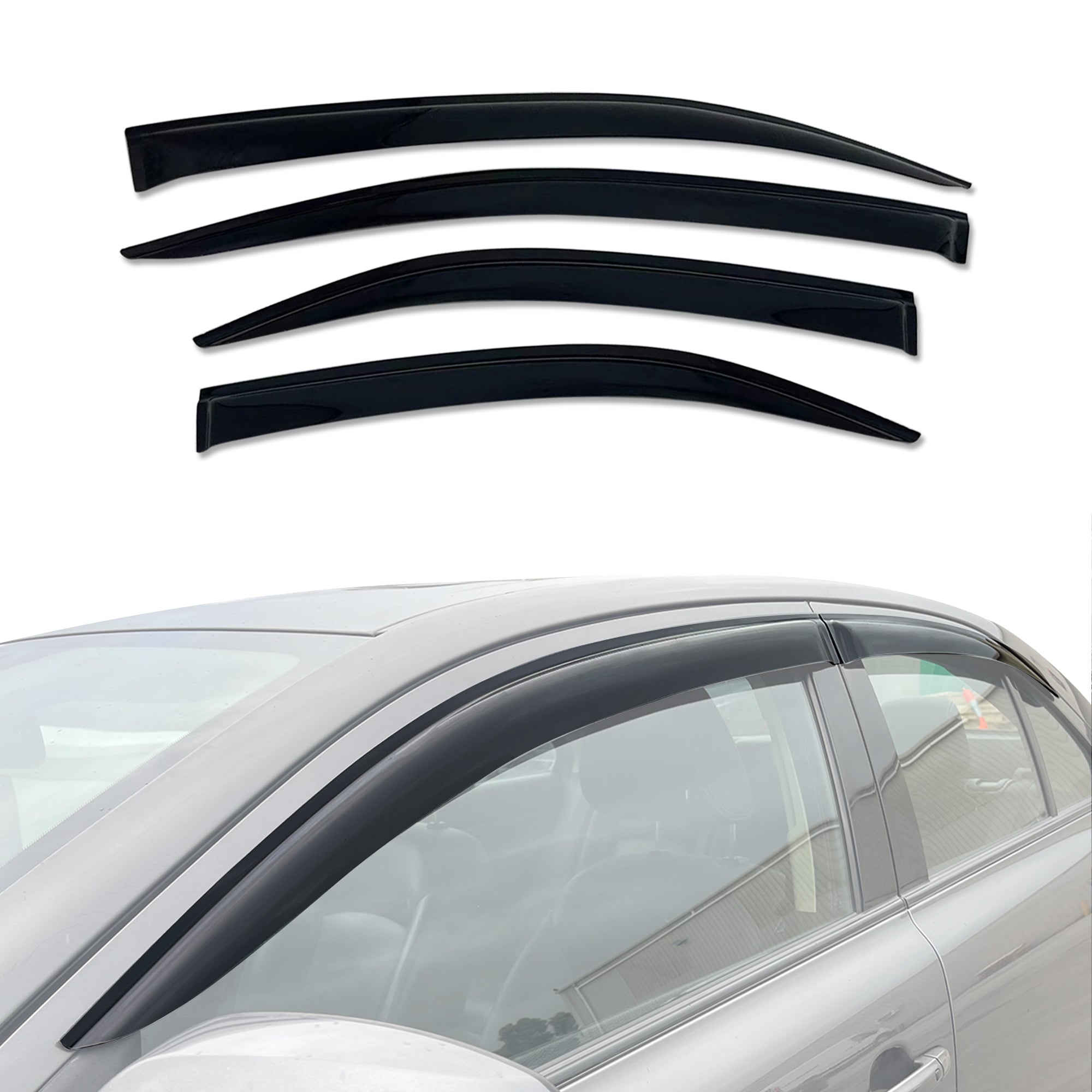 Weather Shields for Suzuki Kizashi 2010 Onwards AUSGO 4X4 Accessories Pty LTD