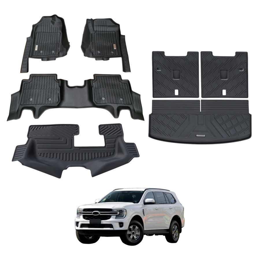 Ford Everest Floor Mats & Boot Liners – AUSGO 4x4 Accessories