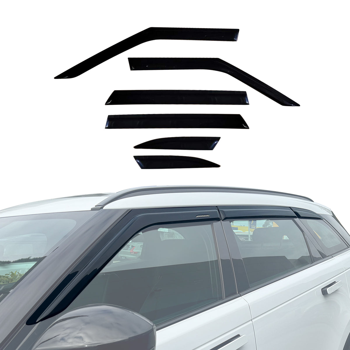 Luxury Weather Shields for Land Rover Range Rover Velar 2017-Onwards ...