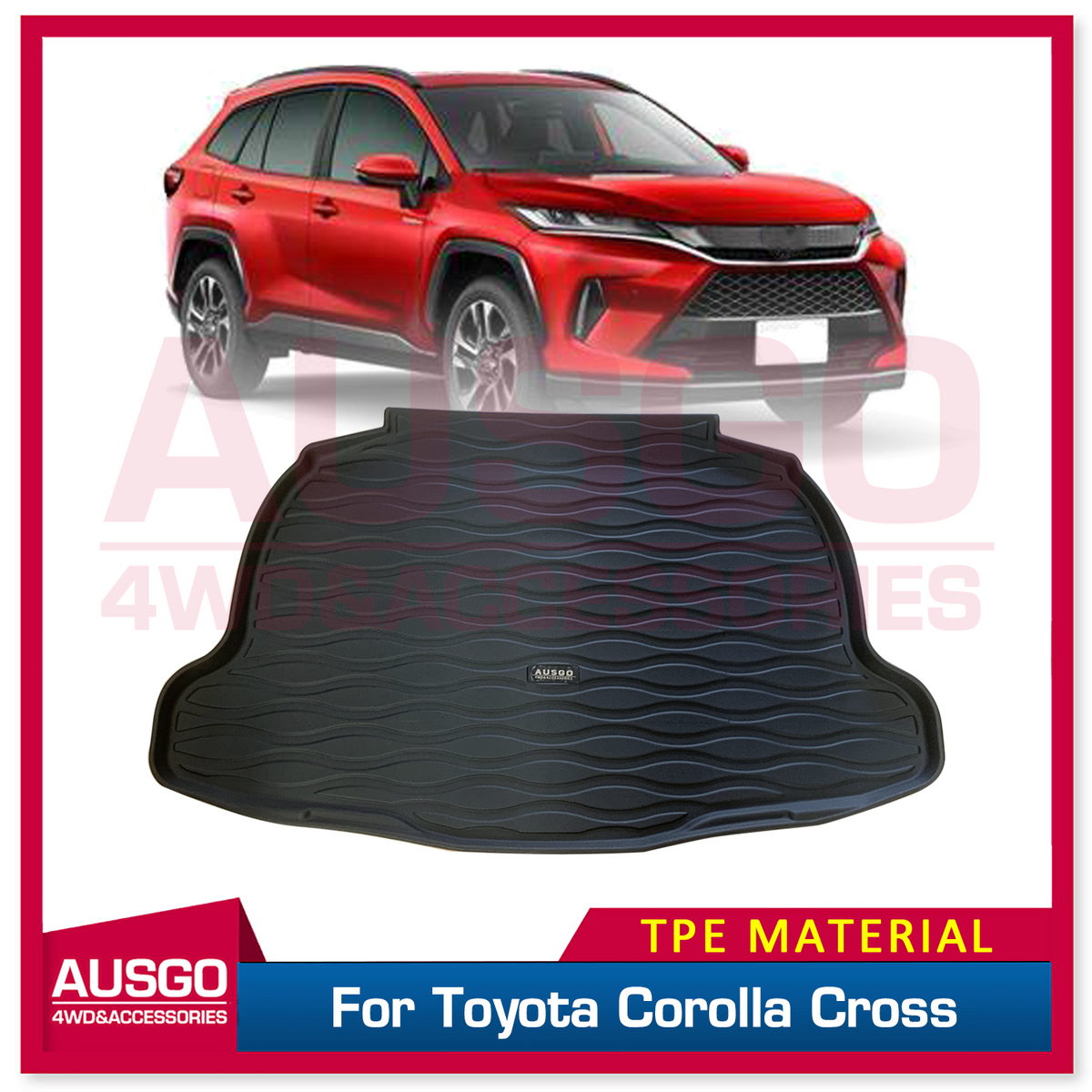 Boot Liner for Toyota Corolla Cross Petrol 2022-Onwards – AUSGO 4X4 ...
